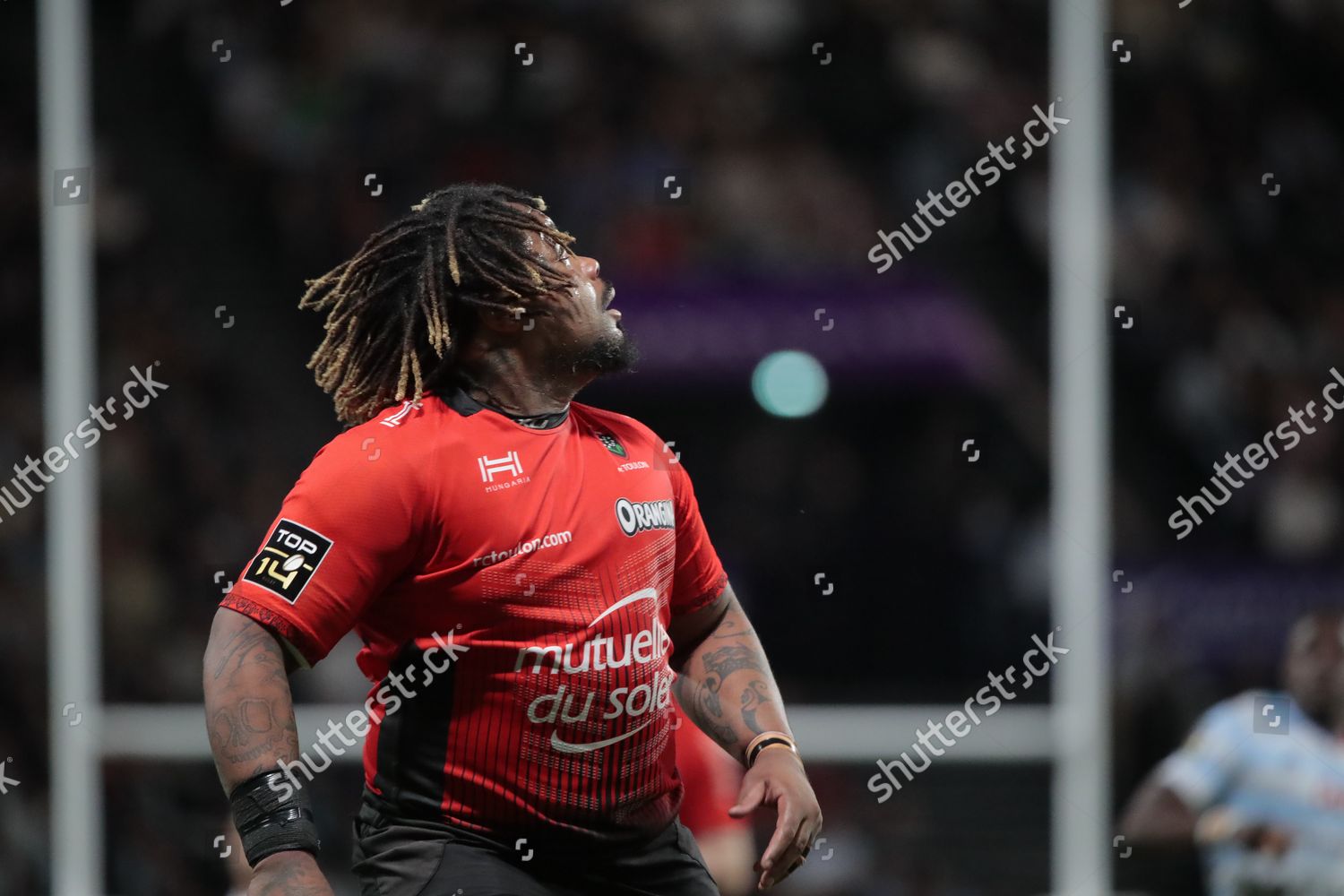 Mathieu Bastareaud Rugby Club Toulonnais During Editorial Stock Photo ...