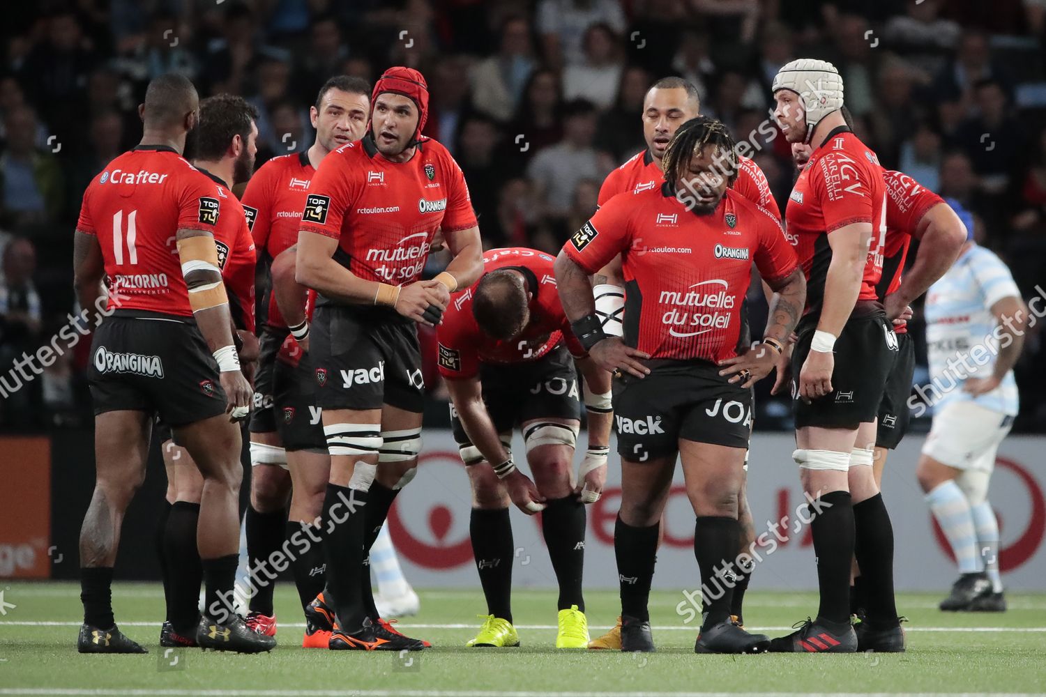 Mathieu Bastareaud Rugby Club Toulonnais Team Editorial Stock Photo ...