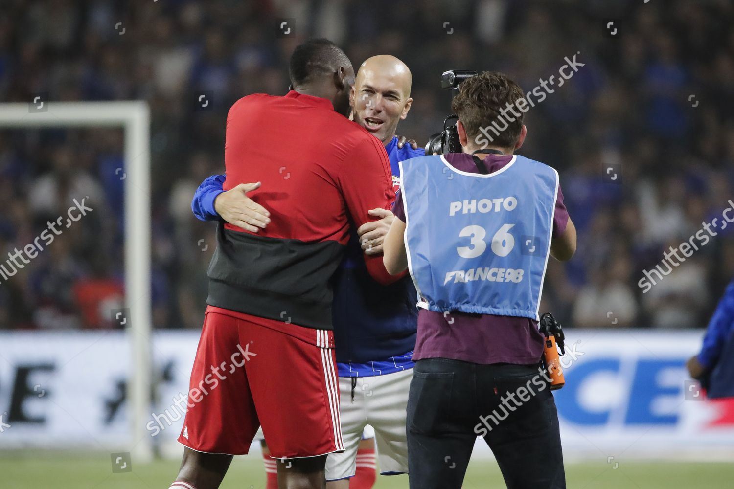 Zinedine Zidane France 98 Usain Bolt Editorial Stock Photo - Stock Image | Shutterstock