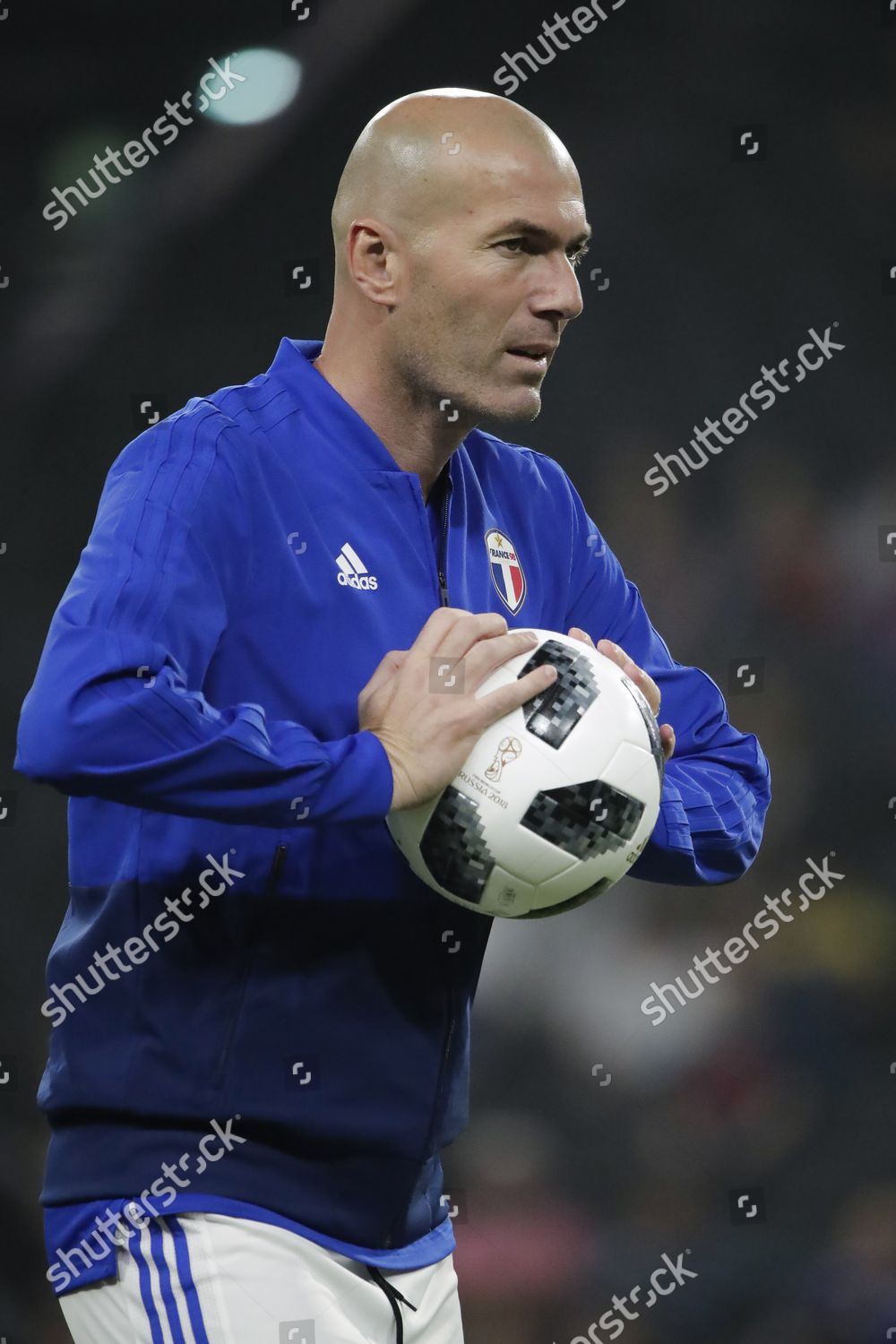 Zinedine Zidane France 98 Warm During Editorial Stock Photo - Stock ...