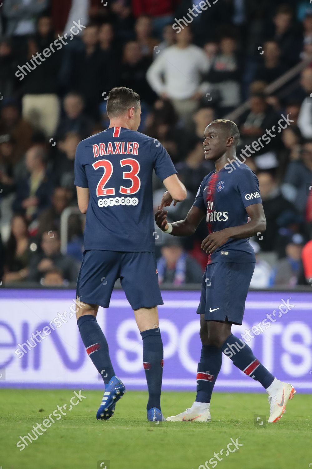 Moussa Diaby Psg Scored Goal Celebrated Editorial Stock Photo - Stock ...