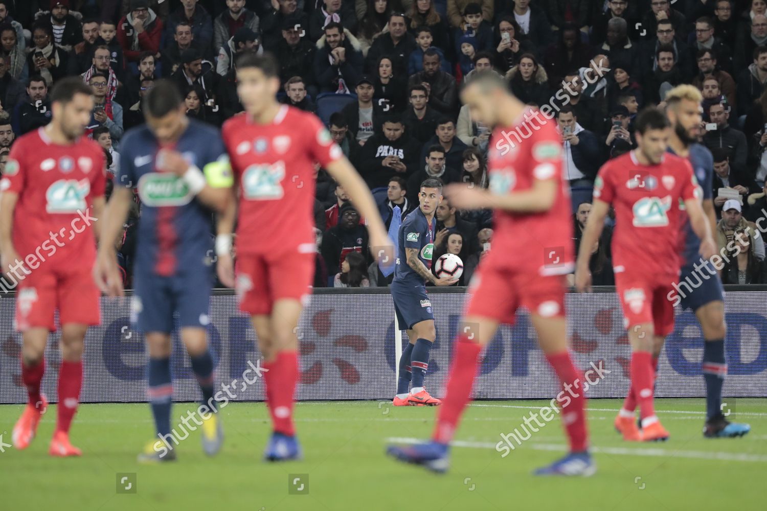 Leandro Daniel Parades Psg Ball Hand Editorial Stock Photo - Stock ...