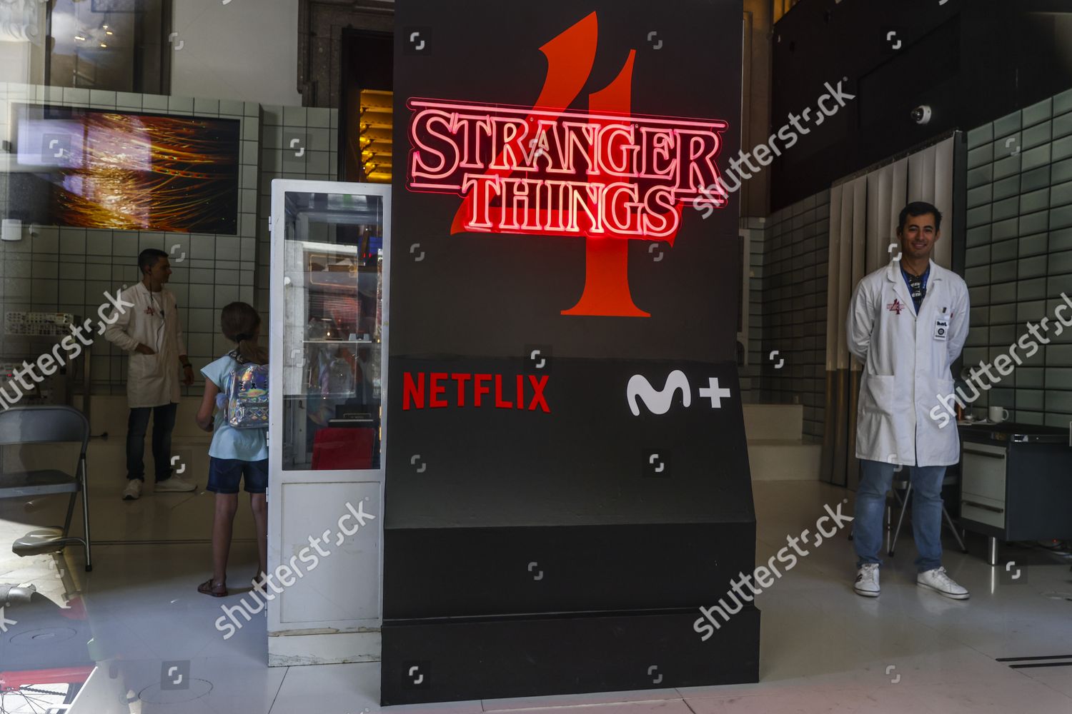 Room Inside Lab Stranger Things Netflix Editorial Stock Photo - Stock ...