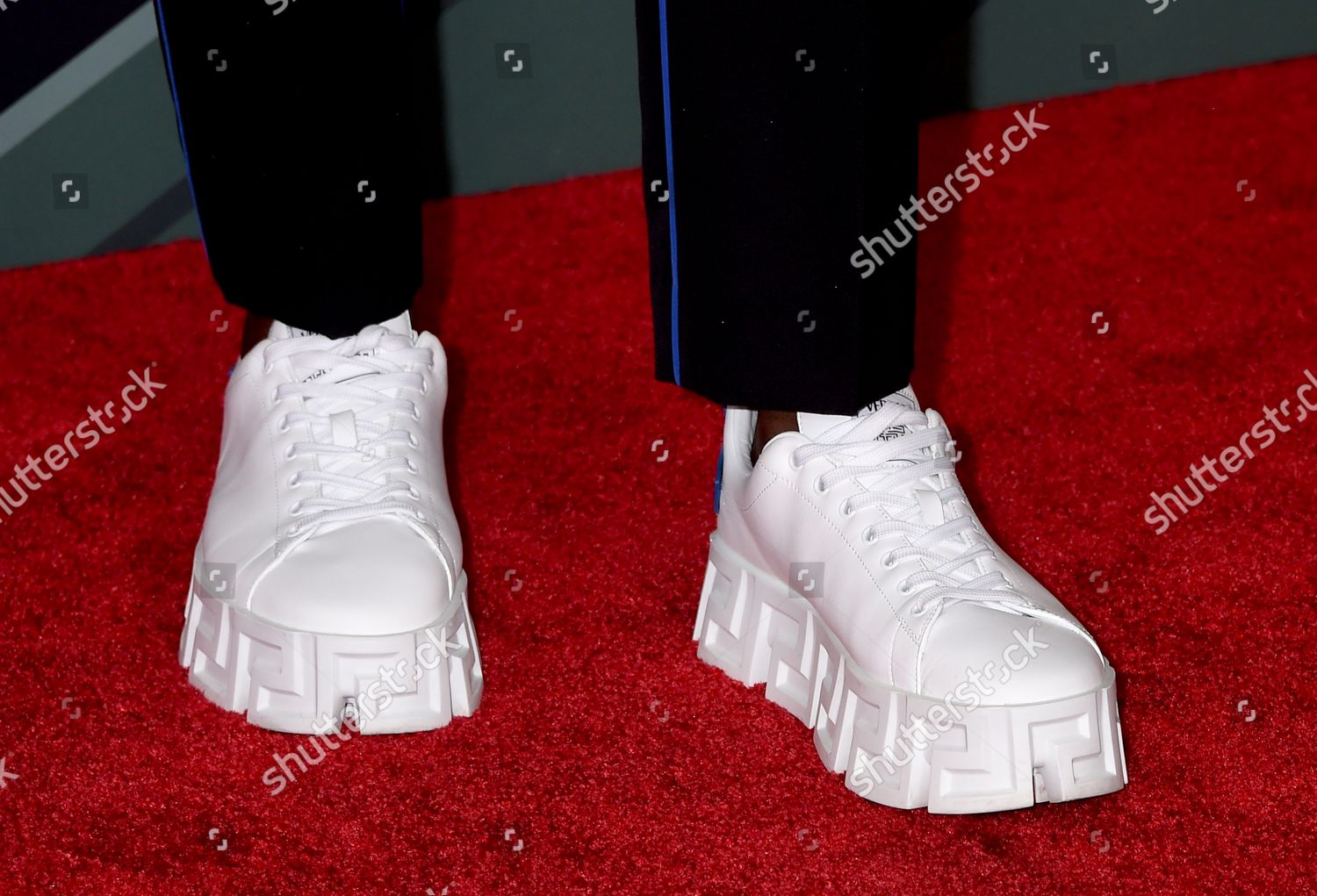 Terrence Terrell Versace Shoes Detail Editorial Stock Photo - Stock ...