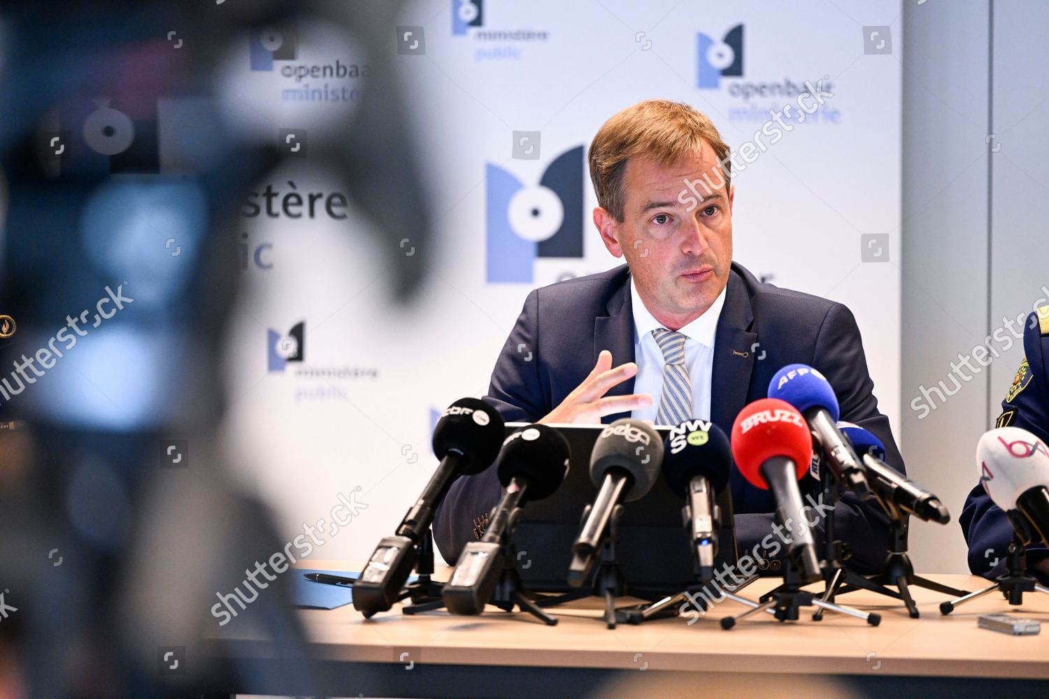 Brussels Prosecutor Tim De Wolf Pictured Editorial Stock Photo - Stock ...