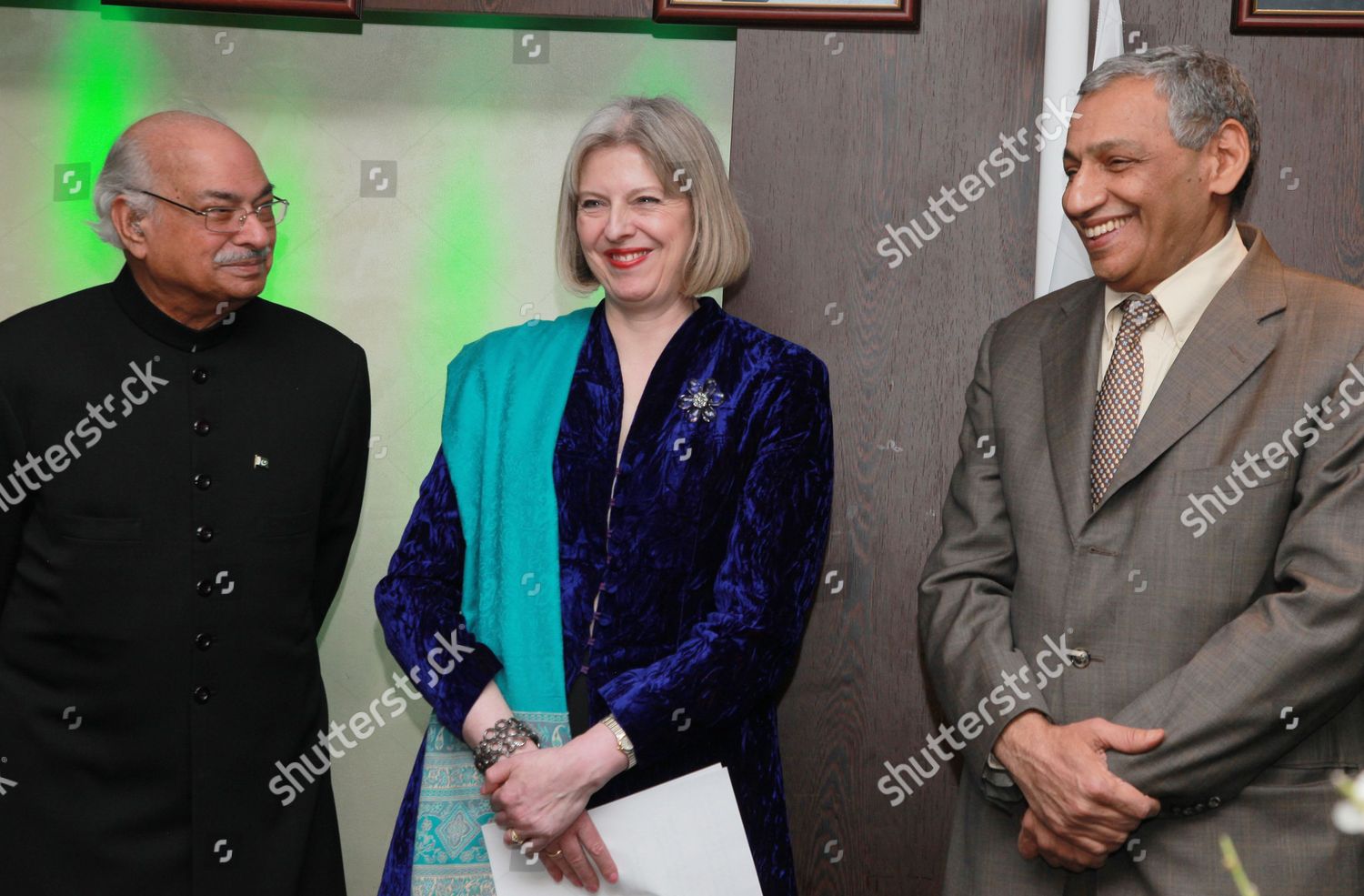 Pakistan High Commissioner Wajid Shamsul Hasan Editorial Stock Photo ...