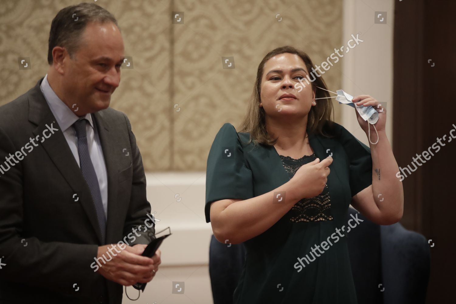 Philippines Vice Presidentelect Sara Duterte R Editorial Stock Photo ...