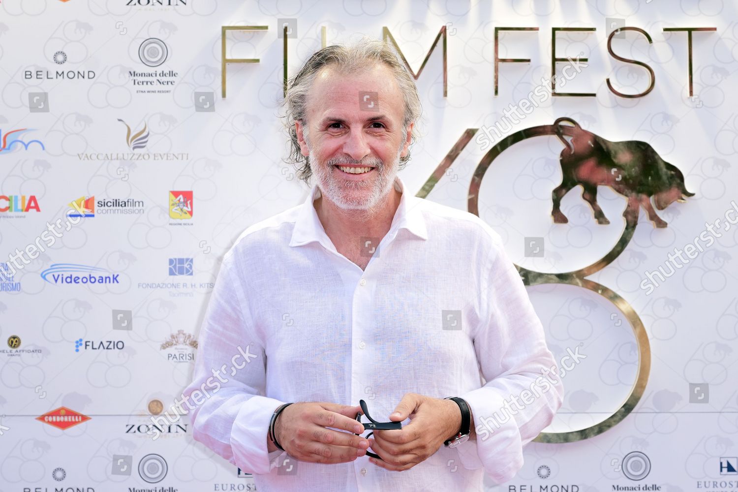 Actor Fabrizio Ferracane During Famiglia Red Editorial Stock Photo ...