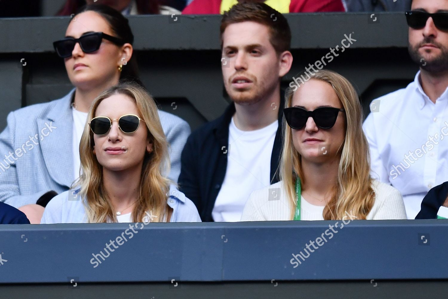Louise Jacobi Watching Cameron Norrie On Editorial Stock Photo - Stock ...