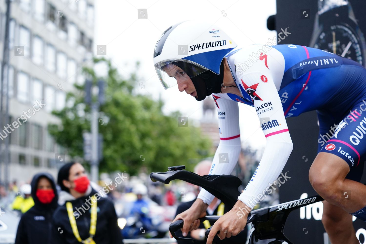 Danish Rider Mikkel Frolich Honore Quickstep Editorial Stock Photo ...