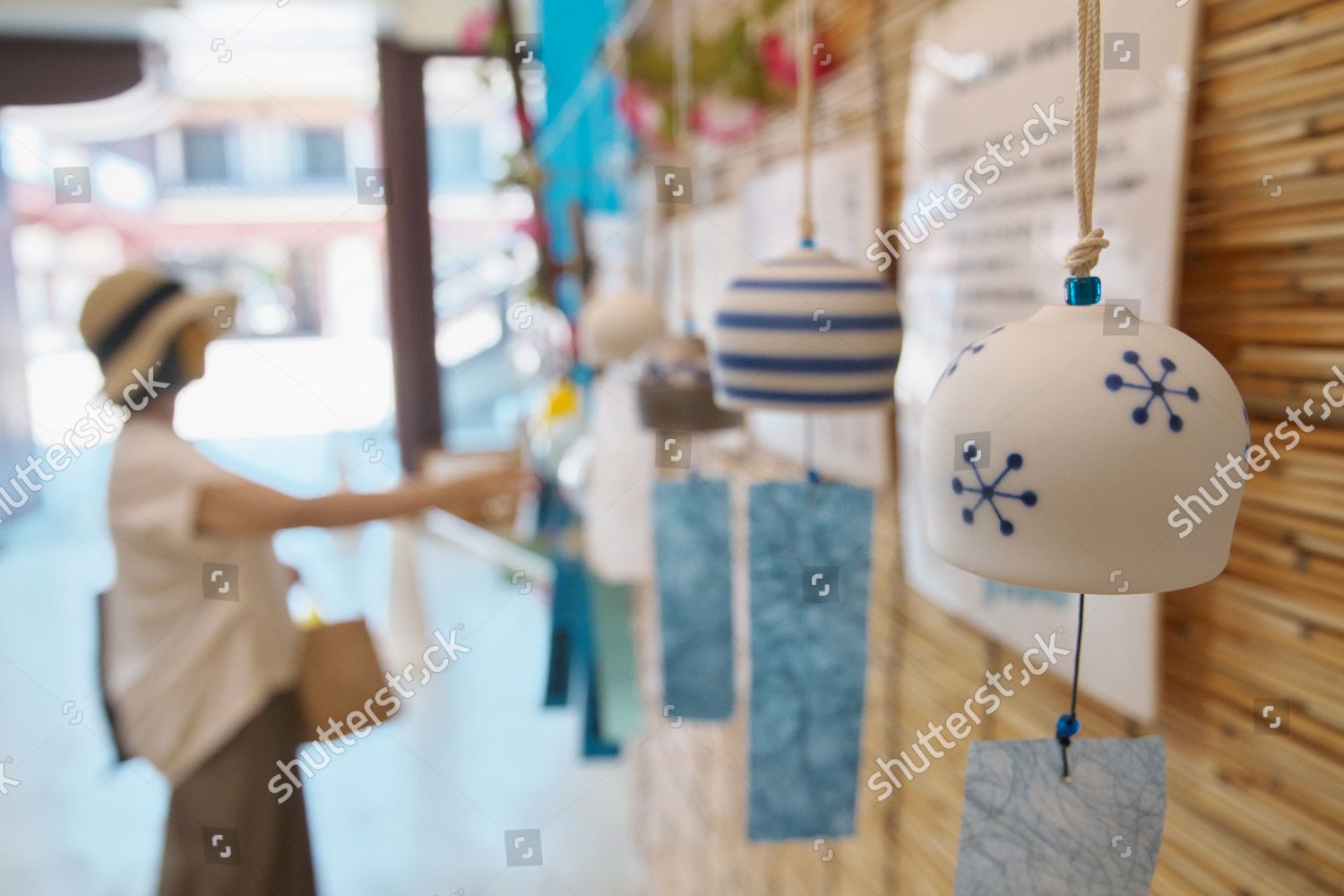 Wind Chimes Display During Wind Chimes Editorial Stock Photo - Stock ...