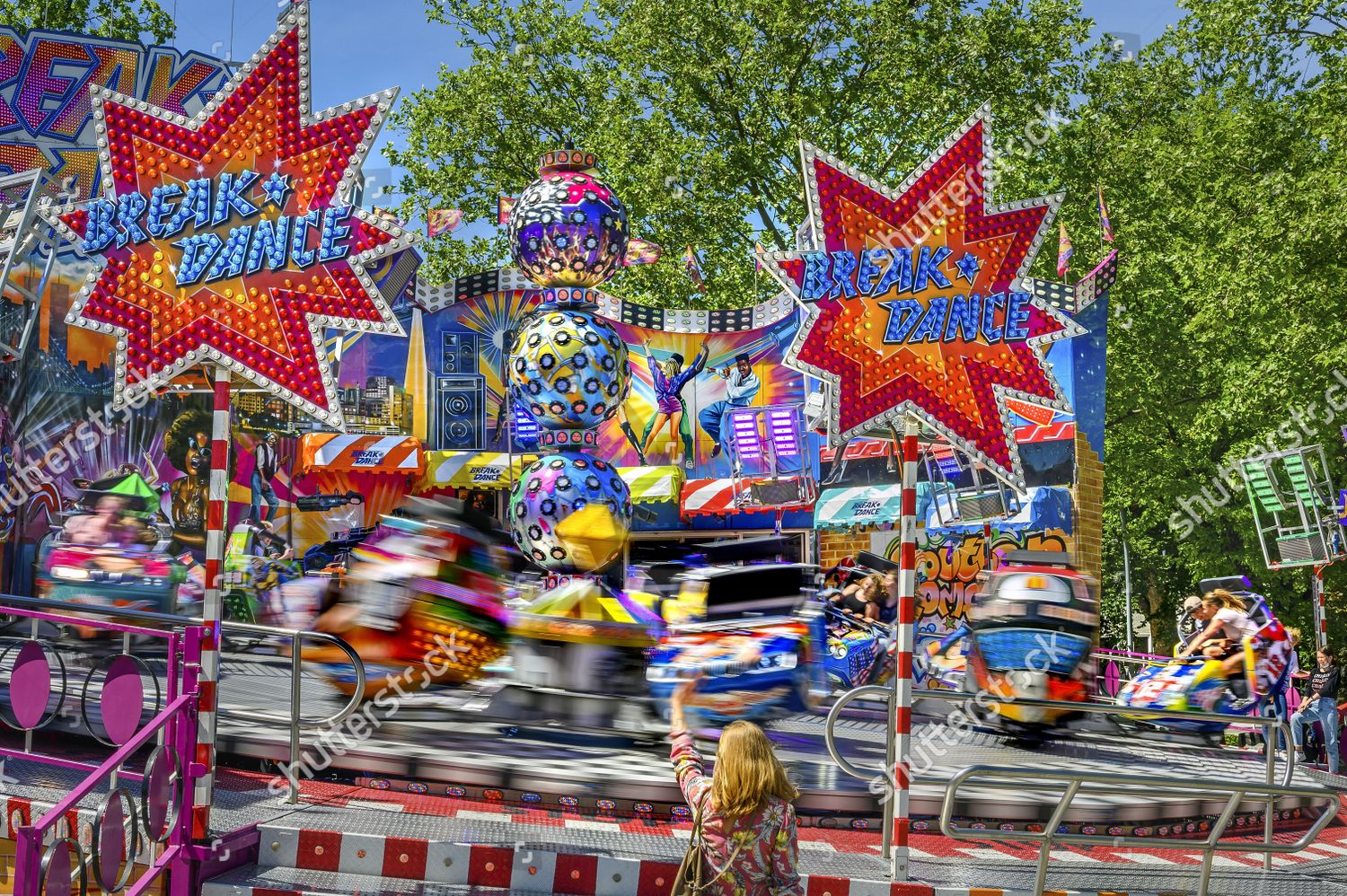 Ascension Fair Fair Brakdance Fairground Ride Editorial Stock Photo ...