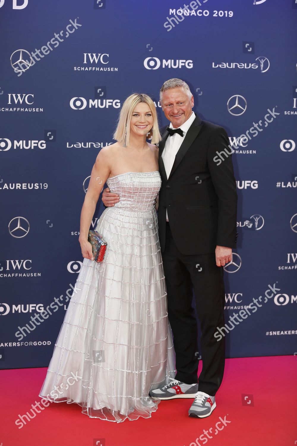 Stefan Bloecher Anna Posch Red Carpet Editorial Stock Photo - Stock ...