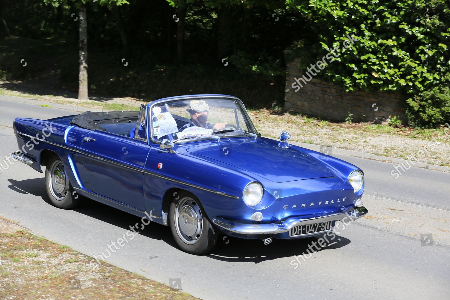 Convertible Renault Caravelle Vintage Car Ride Editorial Stock Photo ...