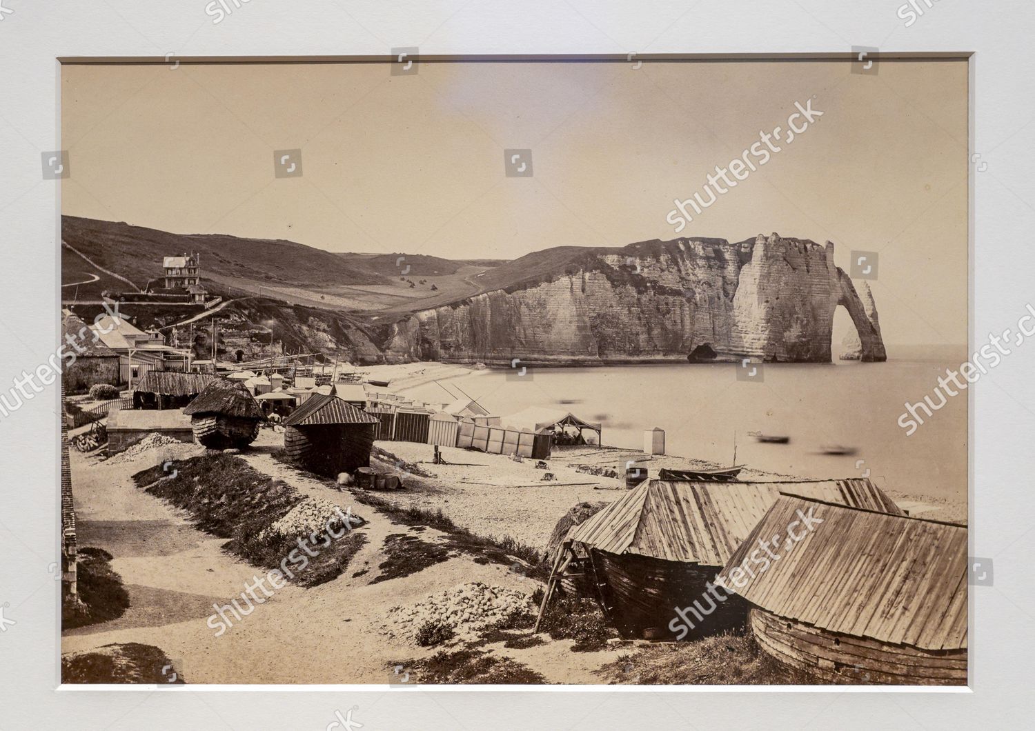 Etretat France C 1864 Photo By Editorial Stock Photo - Stock Image ...