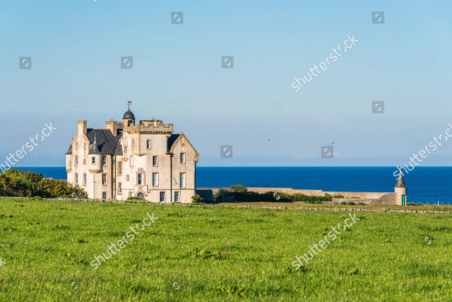 Old Keiss Castle Caithness Highland Scotland Editorial Stock Photo ...