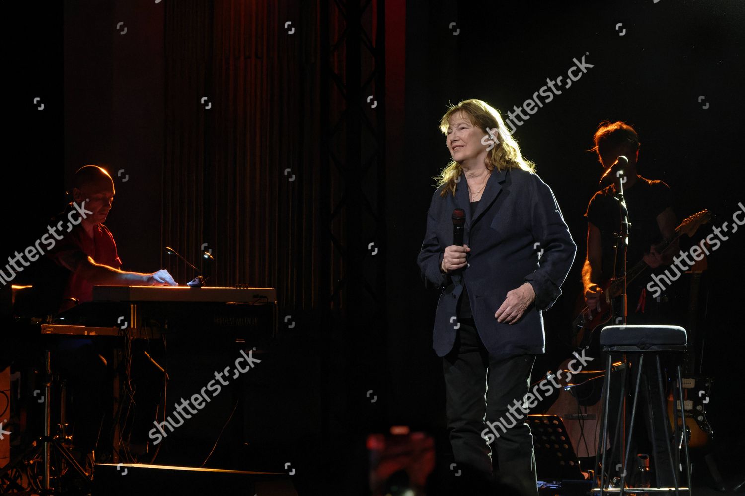 Singer Actress Jane Birkin Concert Salons Editorial Stock Photo - Stock ...