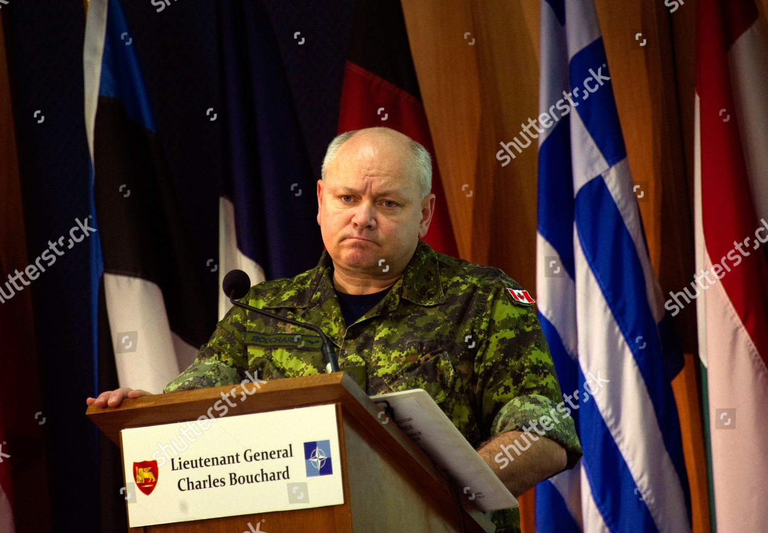 Lieutenant General Charles Bouchard Editorial Stock Photo - Stock Image ...