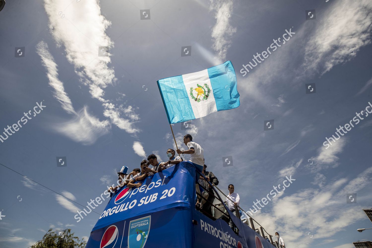 Guatemalan U20 Soccer Team Welcomed By Editorial Stock Photo - Stock ...