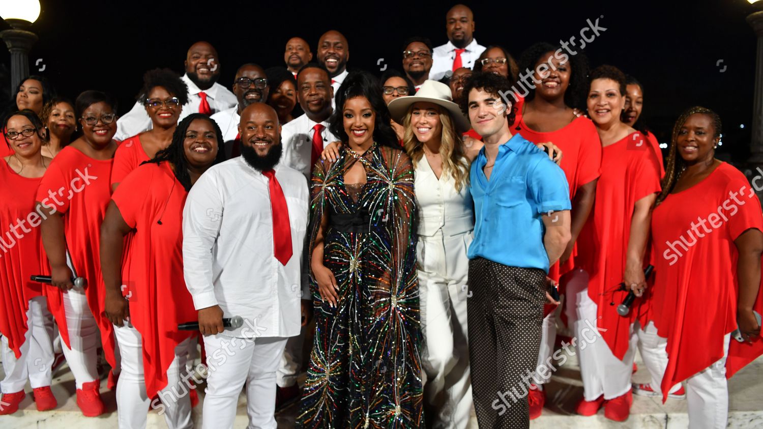 Mickey Guyton Rachel Platten Darren Criss Editorial Stock Photo - Stock ...