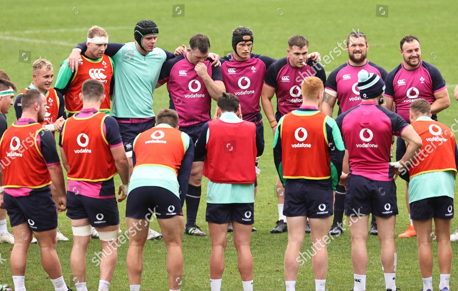 Ireland Rugby Training North Harbour Stadium Editorial Stock Photo ...