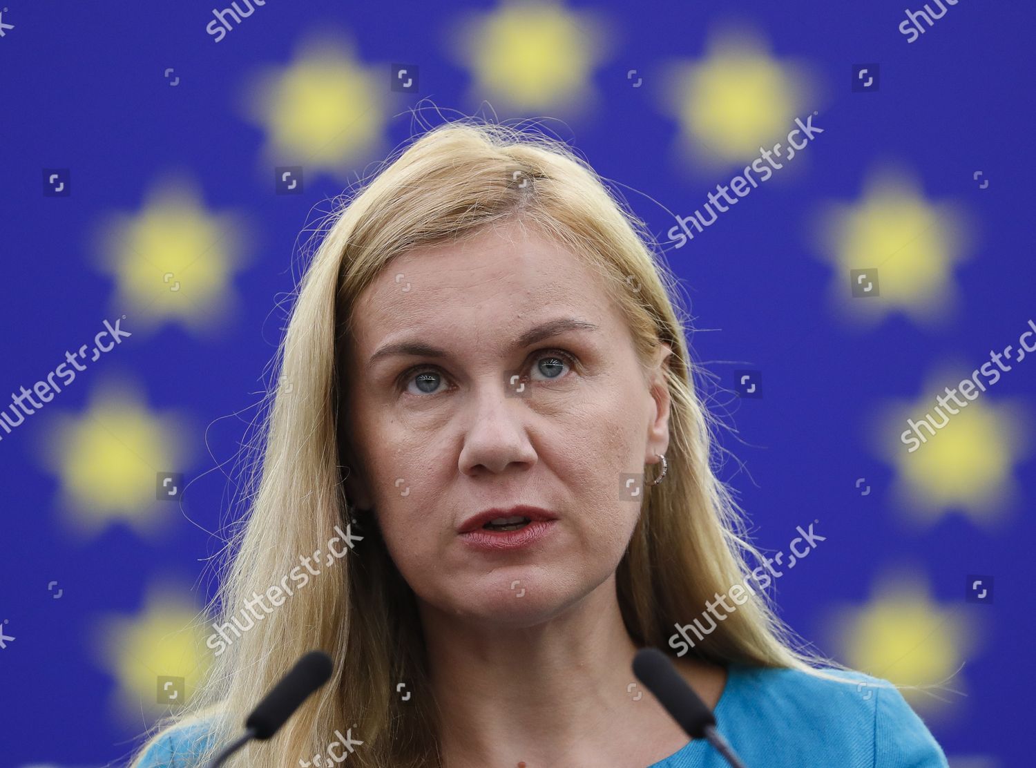 European Commissioner Energy Kadri Simson Speaks Editorial Stock Photo ...