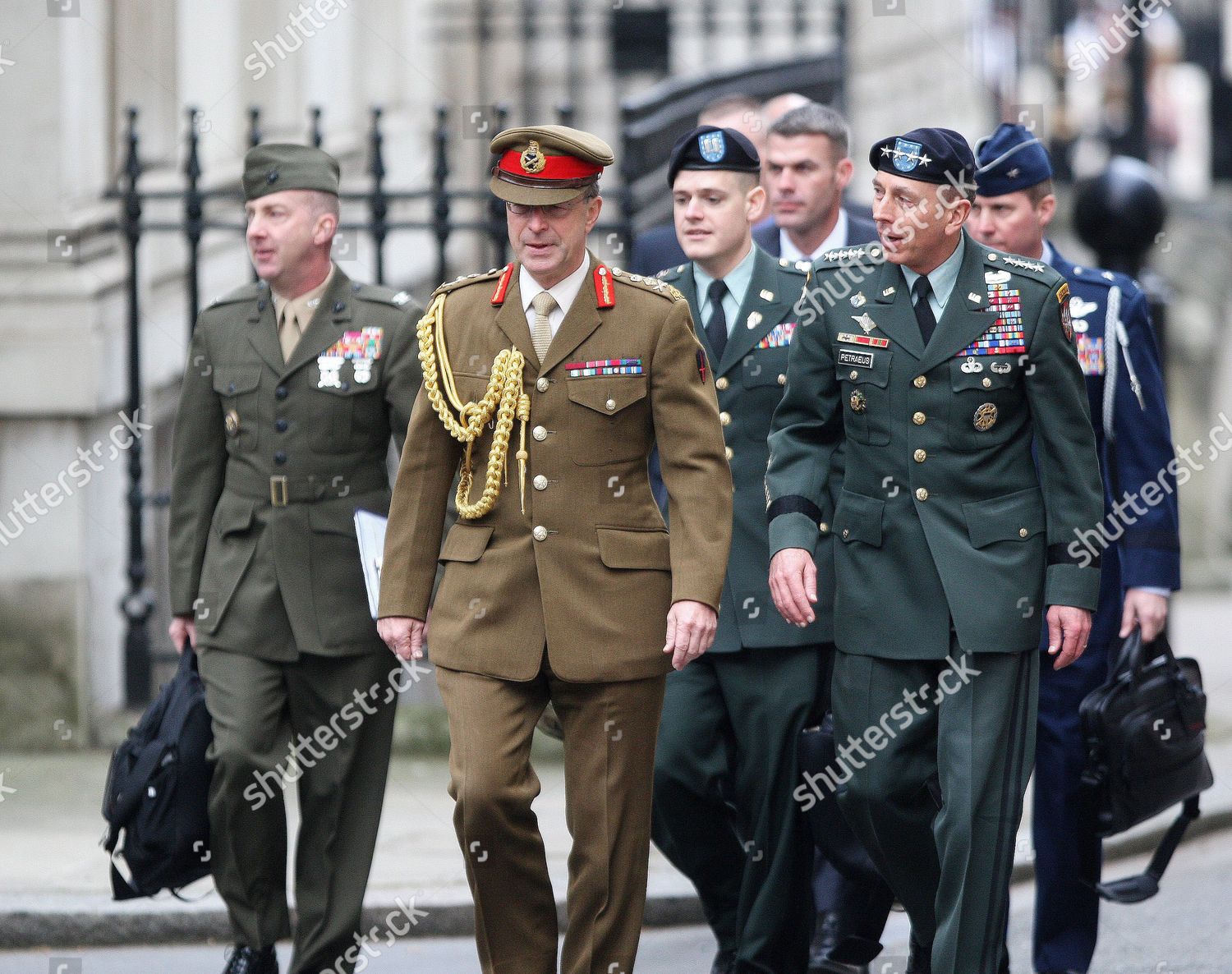 Sir David Richards General David Petraeus Editorial Stock Photo - Stock ...