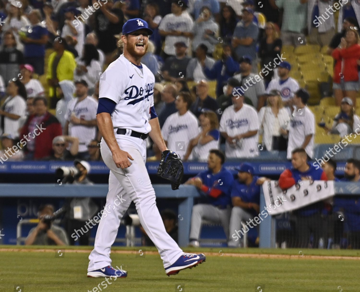 Los Angeles Dodgers Closing Pitcher Craig Editorial Stock Photo - Stock ...