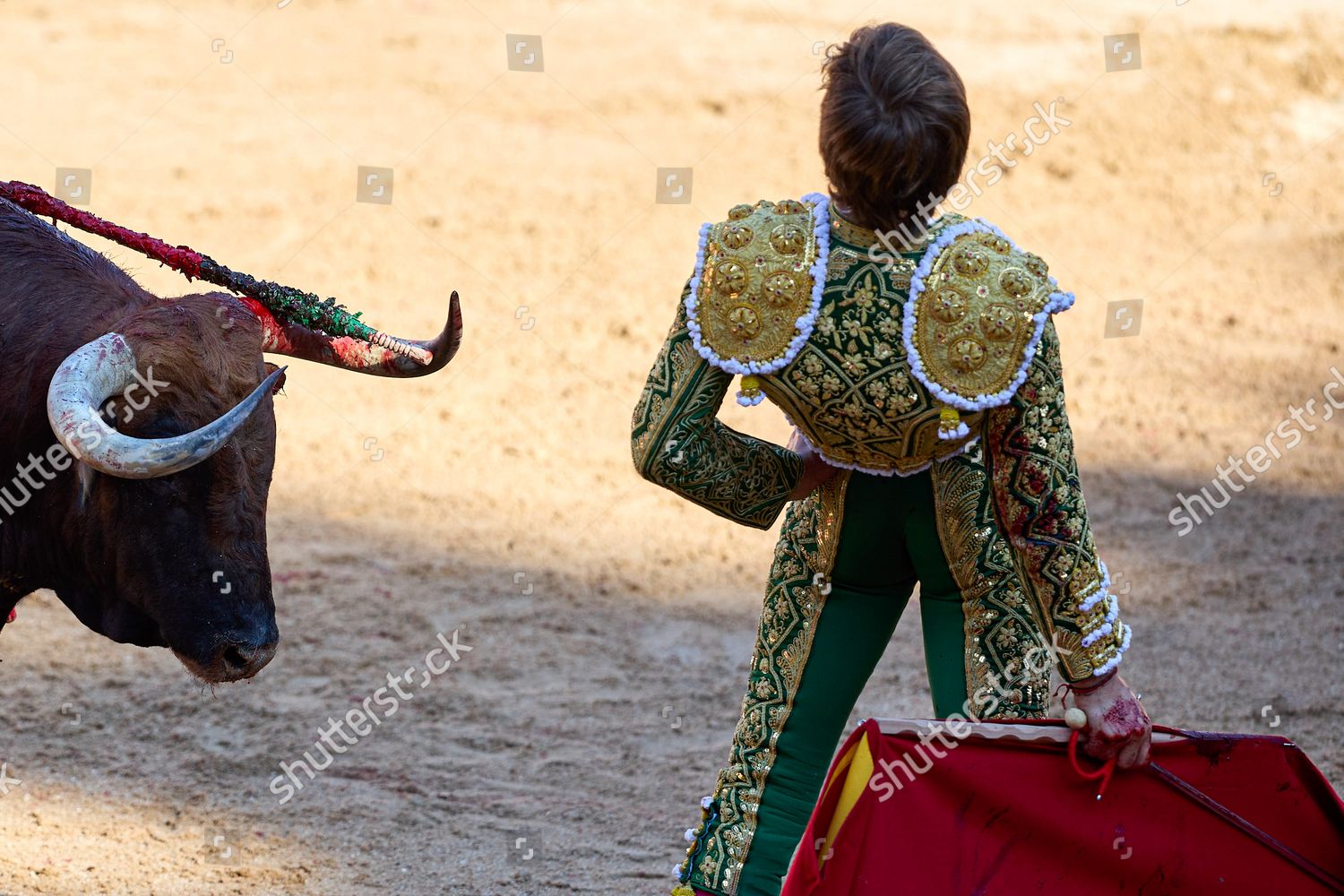 Juan Leal Bullfighter Seen Fighting First Editorial Stock Photo - Stock ...