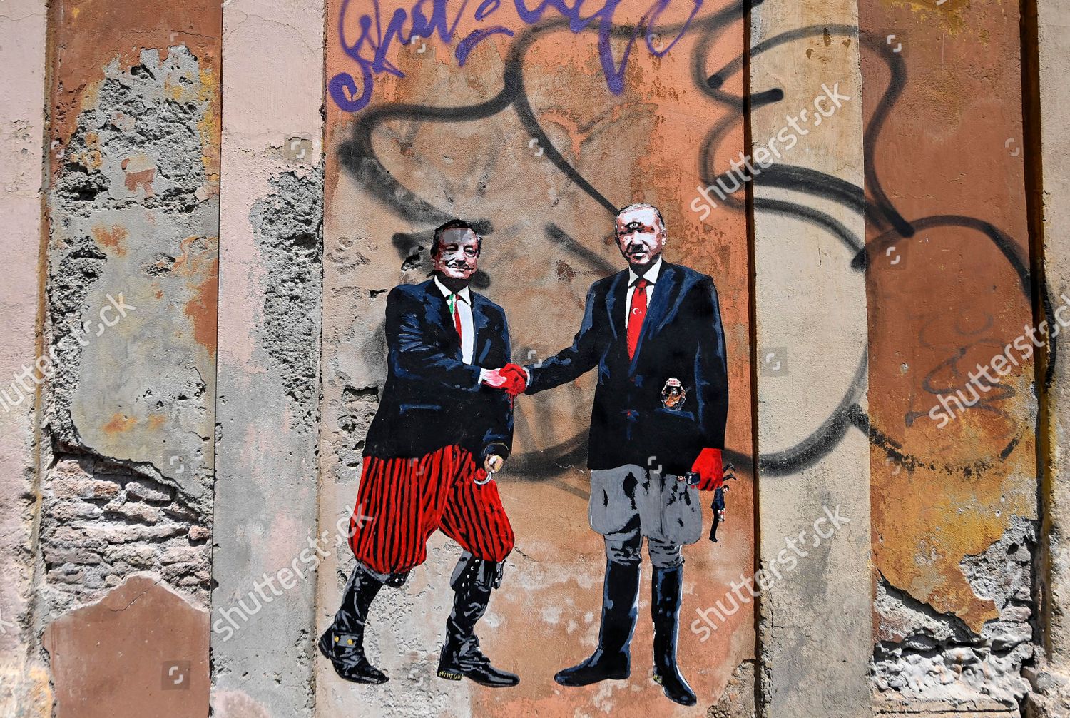 Mural Painted By Street Artist Known Editorial Stock Photo - Stock ...