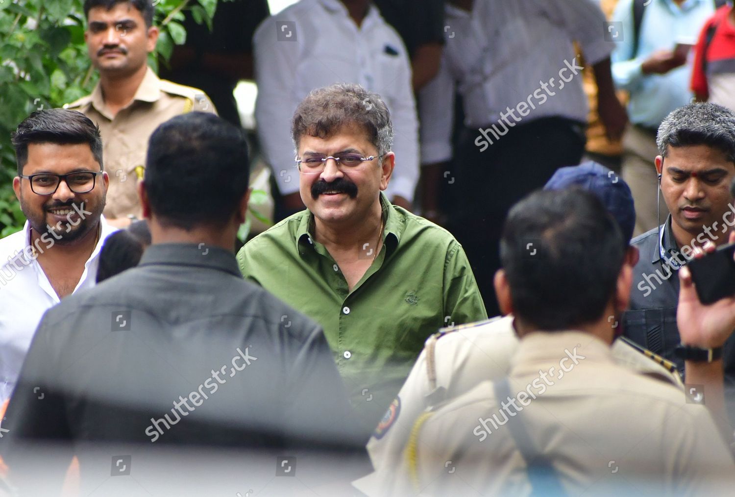 Ncp Leader Jitendra Awhad Leaves After Editorial Stock Photo - Stock ...