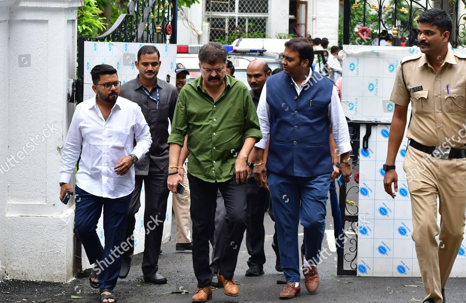 Ncp Leader Jitendra Awhad Leaves After Editorial Stock Photo - Stock ...