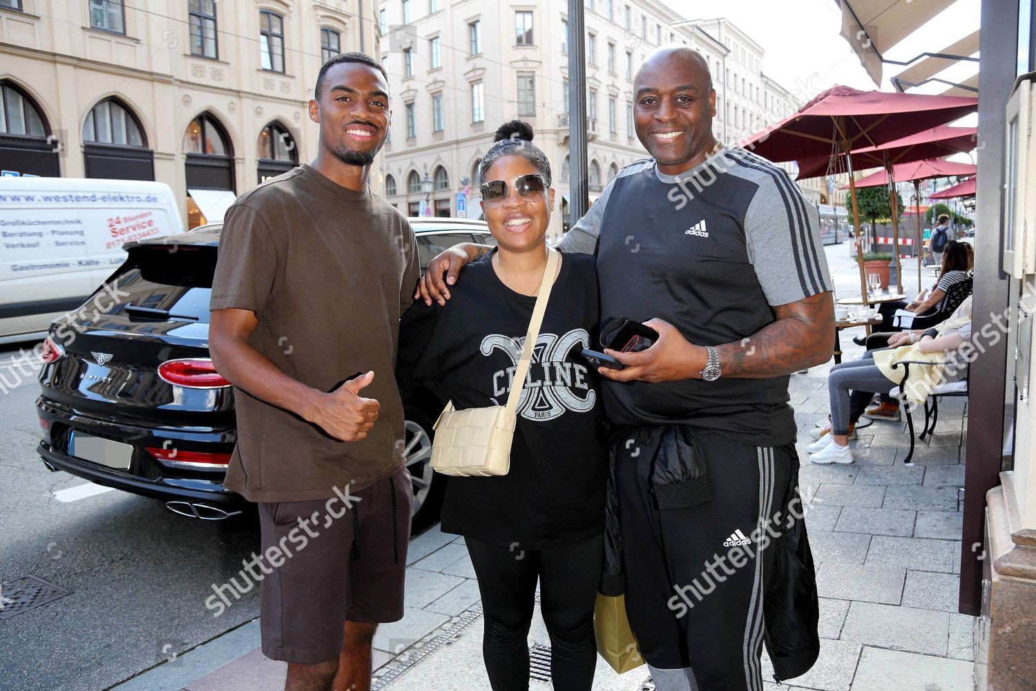 Ryan Gravenberch Mother Aretha Father Ryan Editorial Stock Photo ...