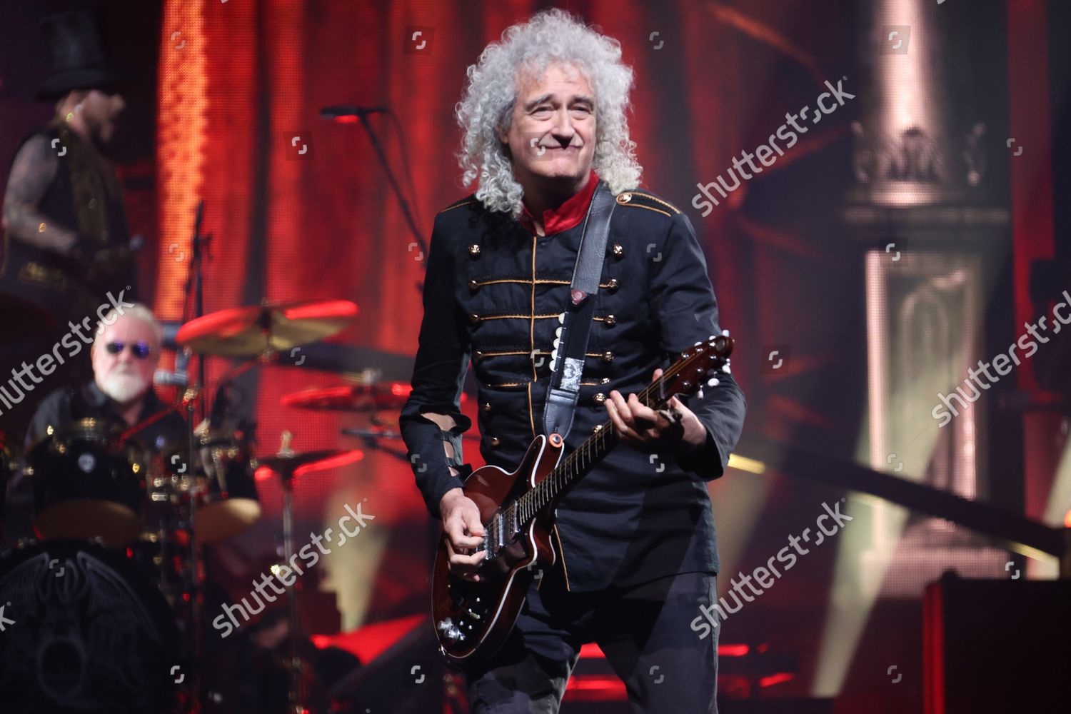 British Band Queen Guitarist Brian May Editorial Stock Photo - Stock ...