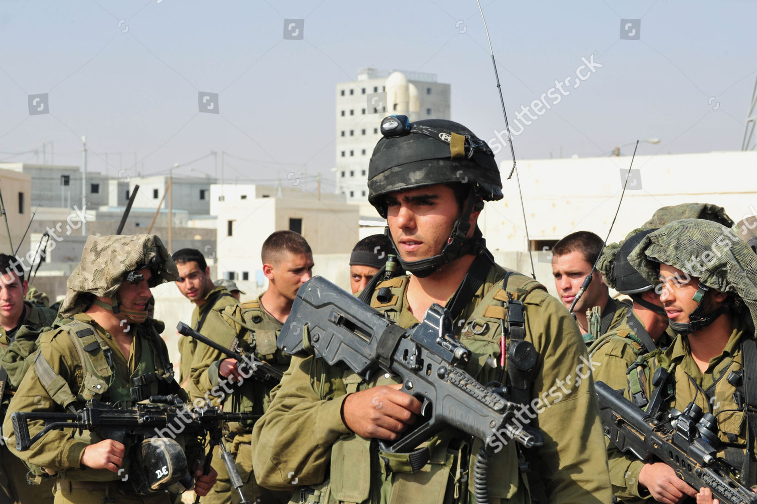 Israeli Infantry Soldiers Participating Exercise Integrated Editorial ...