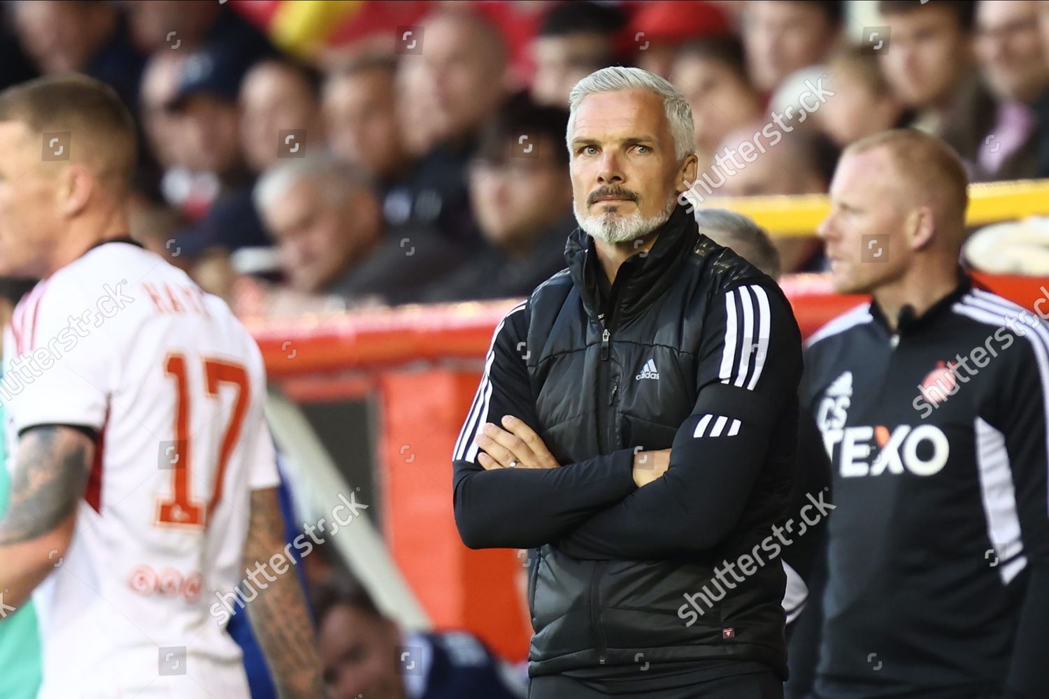 Aberdeen Manager Jim Goodwin During Premier Editorial Stock Photo ...