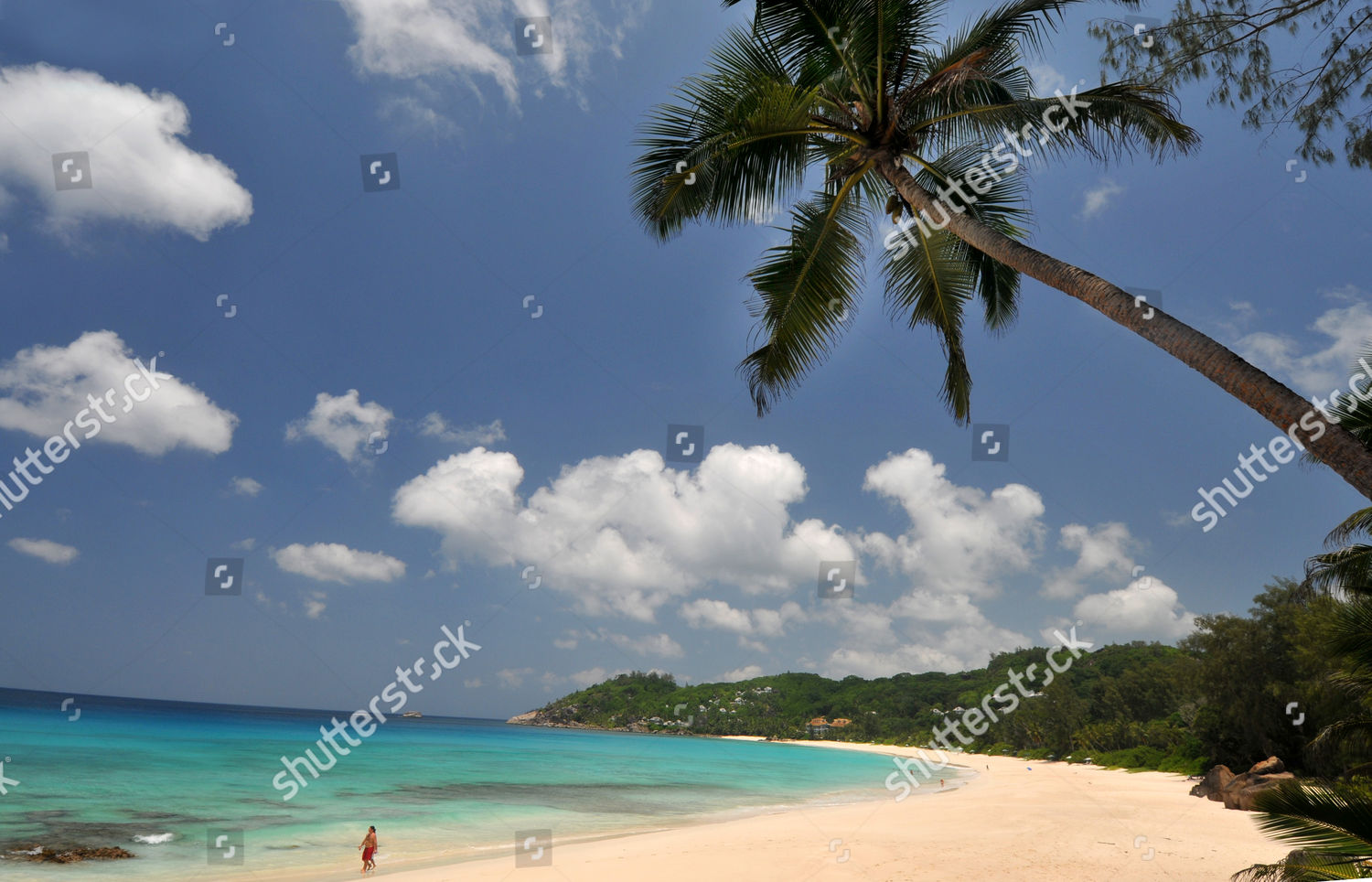 Anse Intendance Banyan Tree Hotel Distance Editorial Stock Photo ...