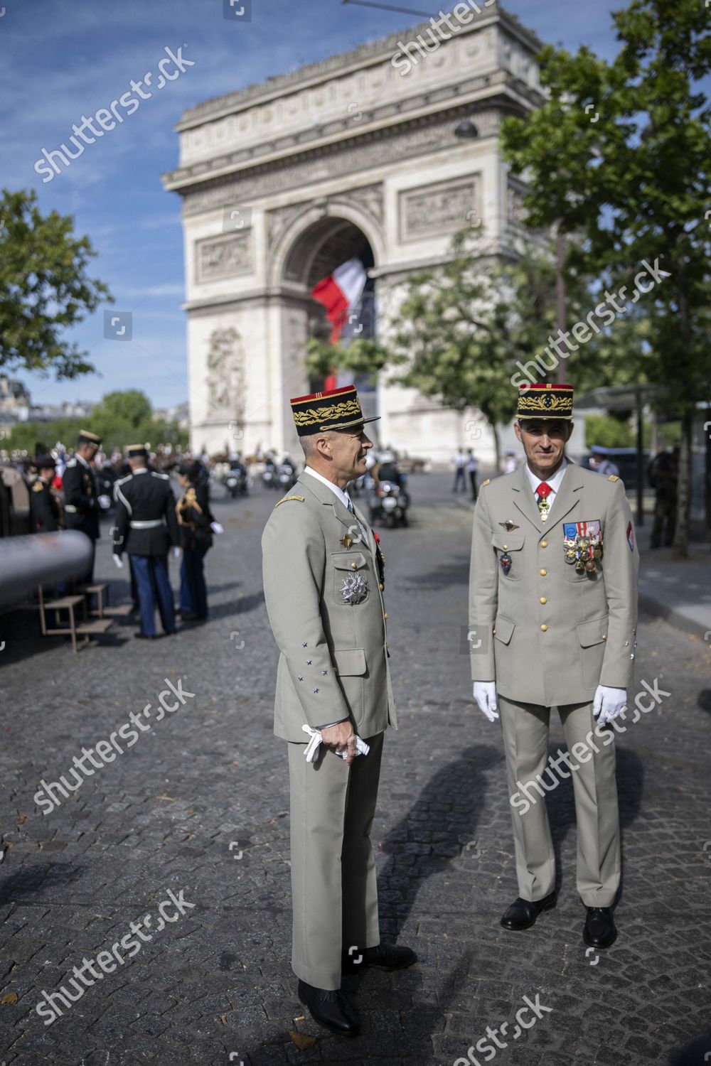 Christophe Abad Gmp Thierry Burkhard During Editorial Stock Photo ...