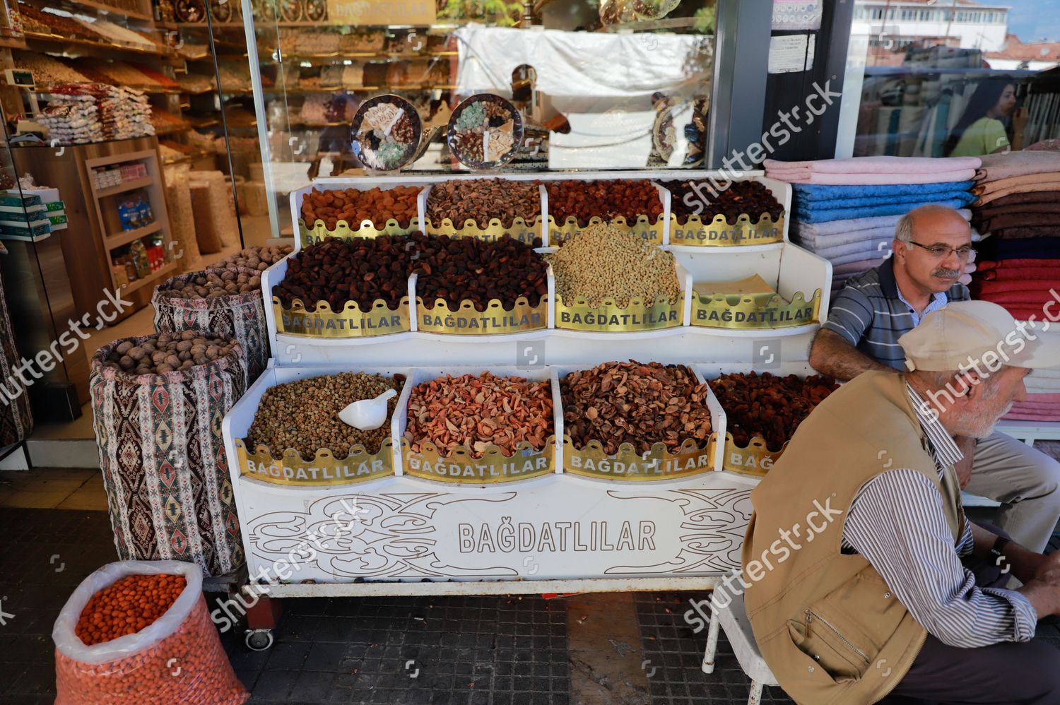 Dried Apricots Displayed Market During Apricot Editorial Stock Photo ...