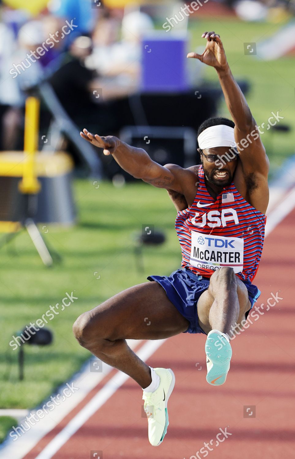 Steffin Mccarter Usa Competes Mens Long Editorial Stock Photo - Stock ...