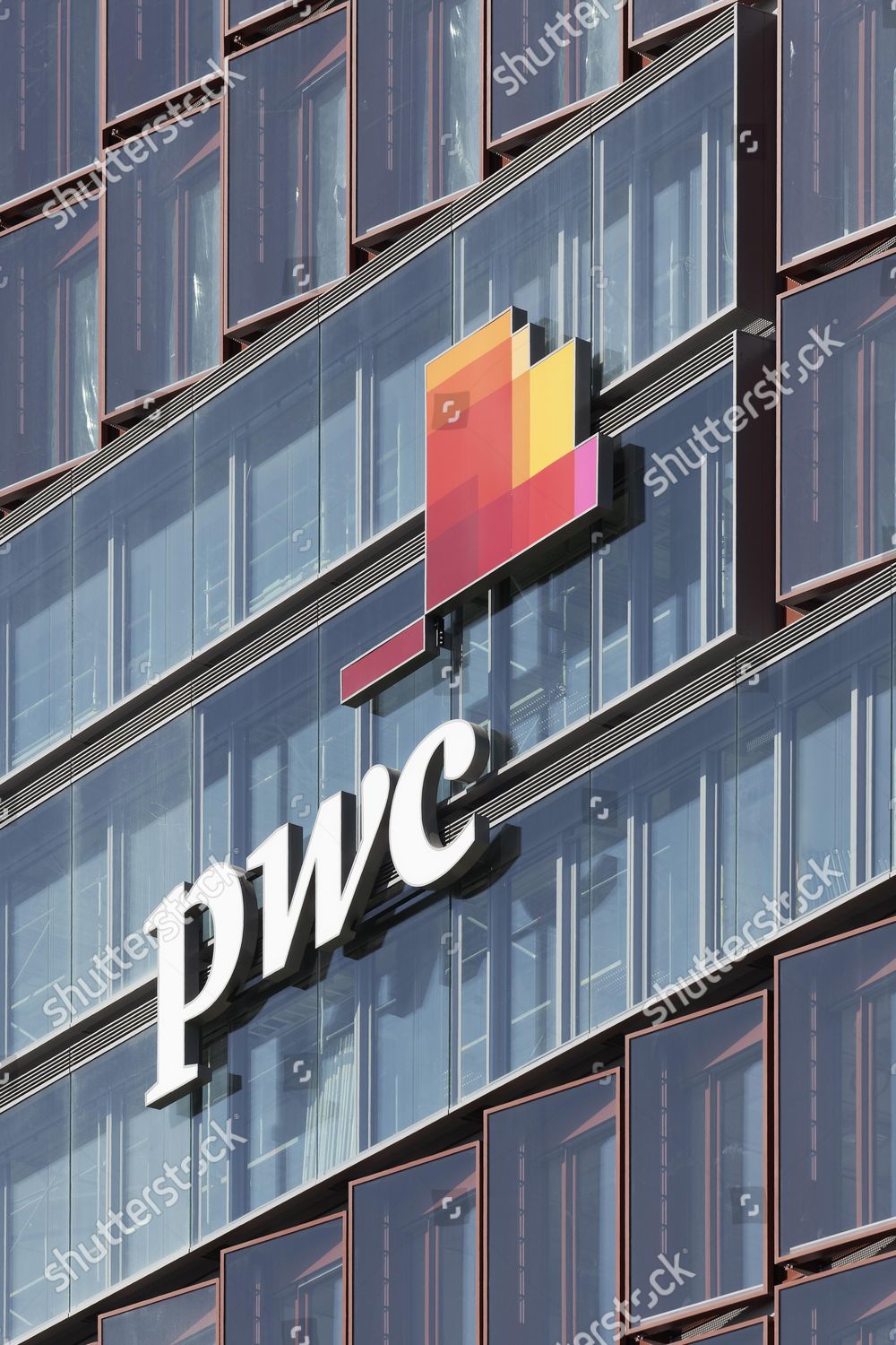 Pricewaterhousecoopers Ag Pwc Logo On Building Editorial Stock Photo ...