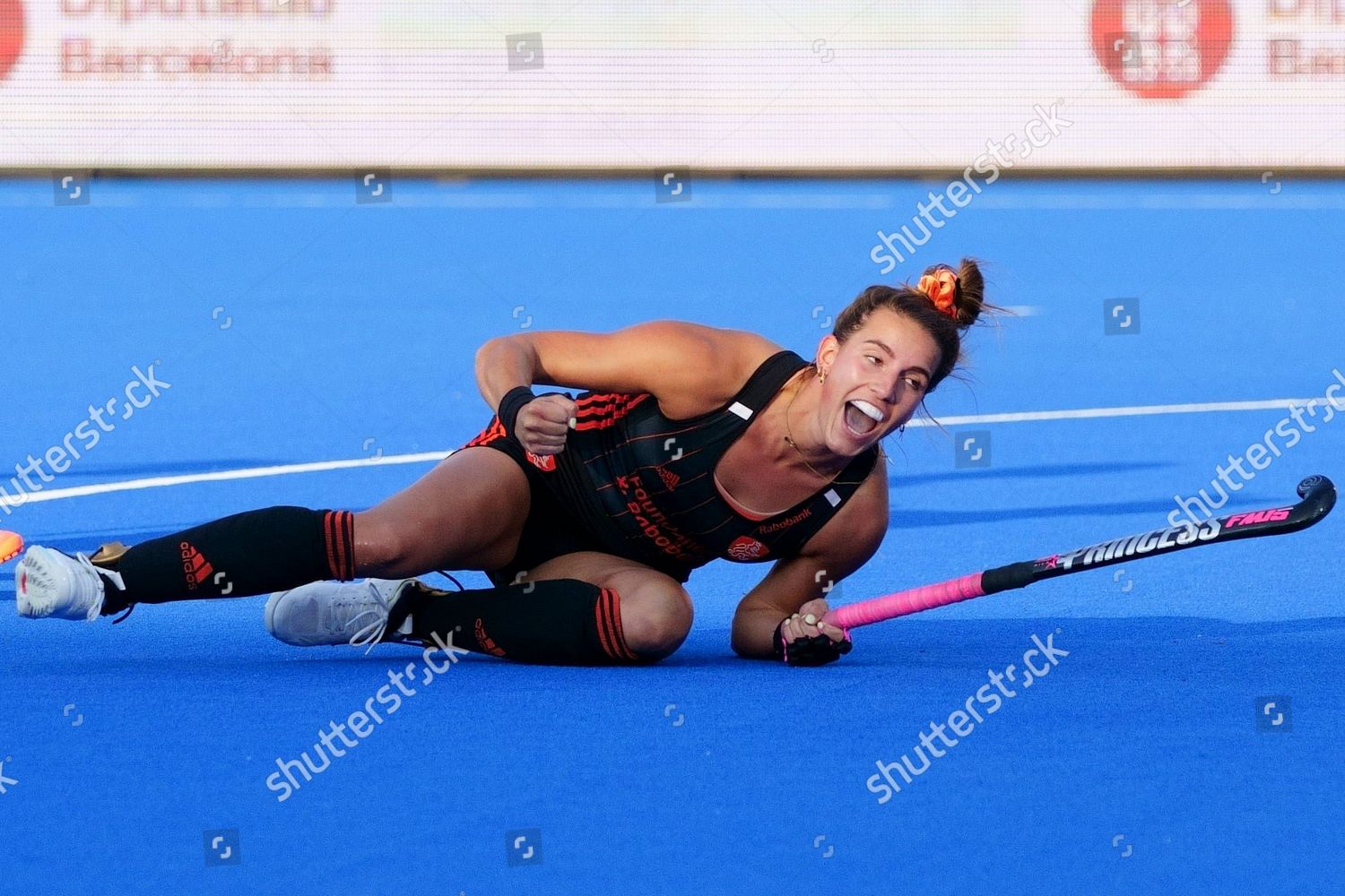 Frederique Matla Celebration After Score Editorial Stock Photo - Stock ...