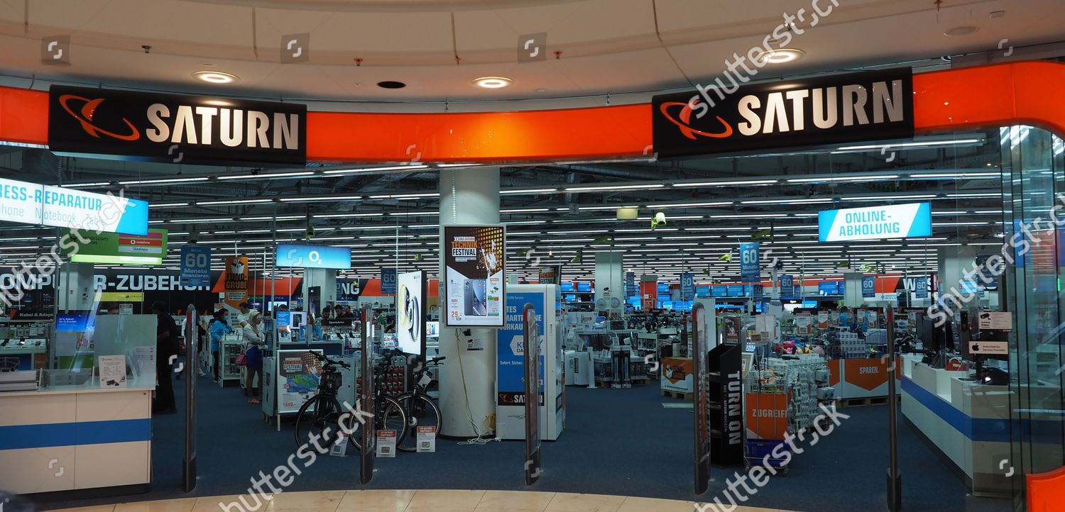 Household Appliances Store Saturn Seen Stadtgalerie Editorial Stock ...