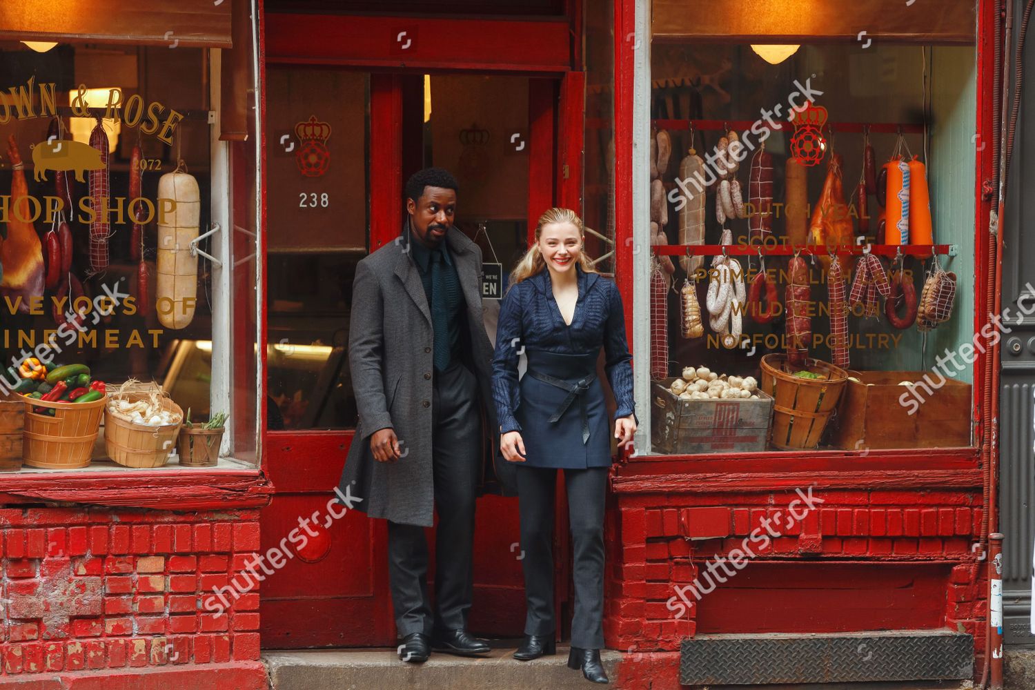 Chloe Grace Moretz Gary Carr Film Editorial Stock Photo - Stock Image ...