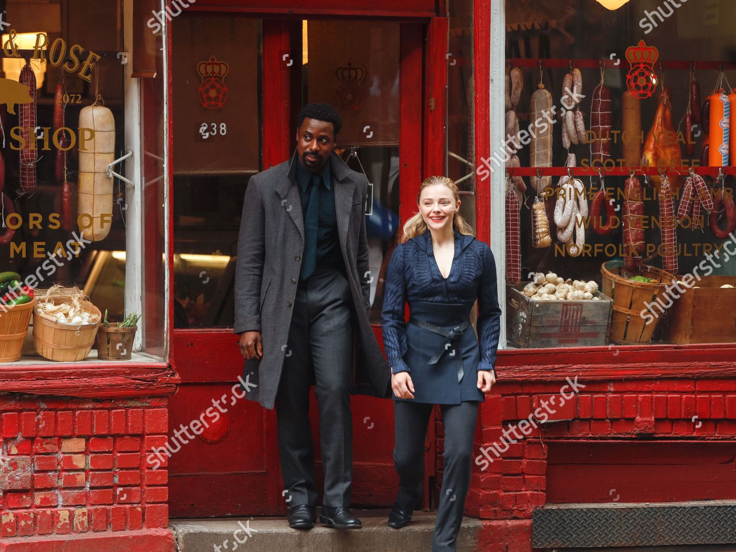 Chloe Grace Moretz Gary Carr Film Editorial Stock Photo - Stock Image ...