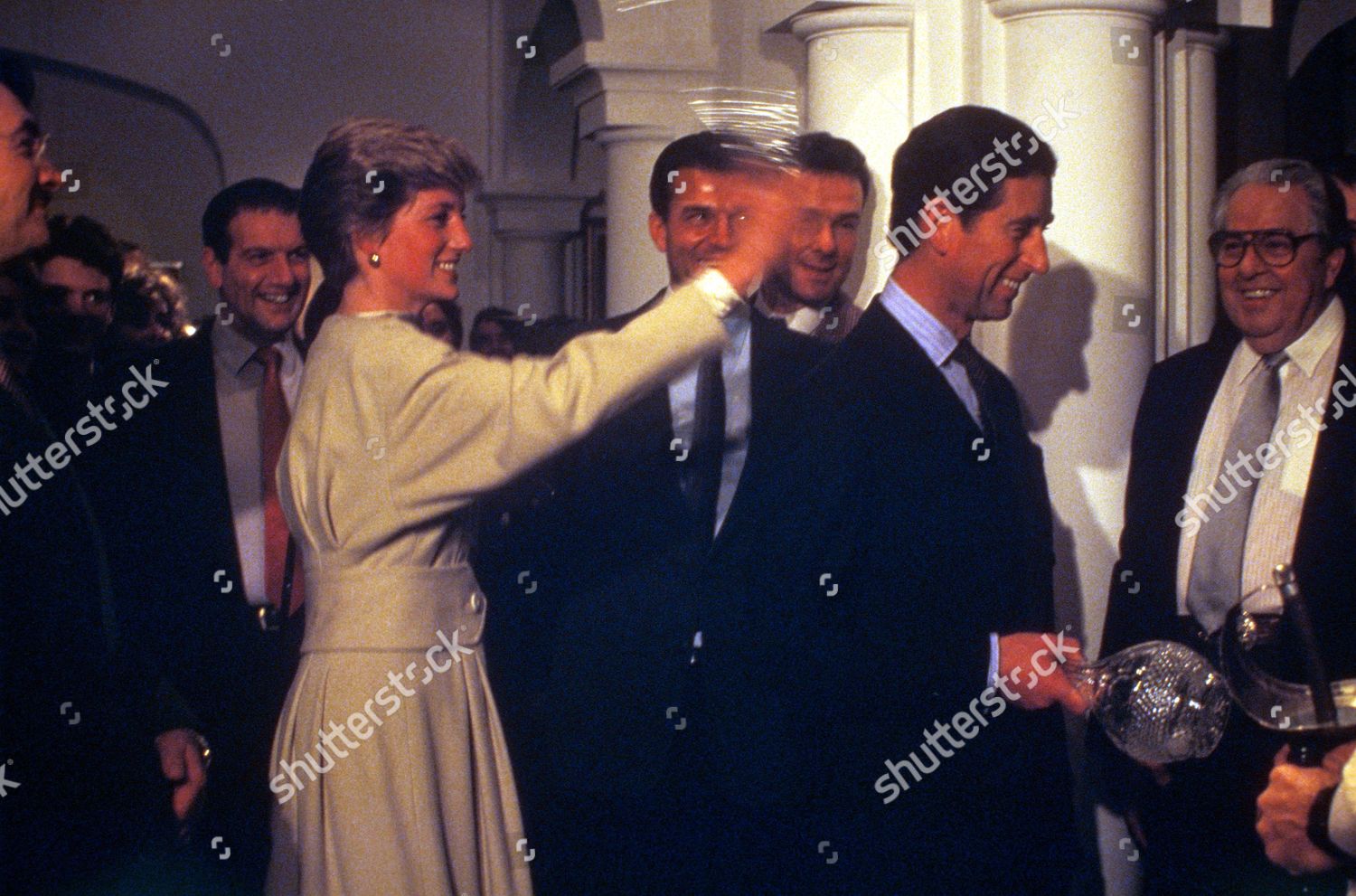 Princess Diana Hitting Prince Charles Over Editorial Stock Photo ...