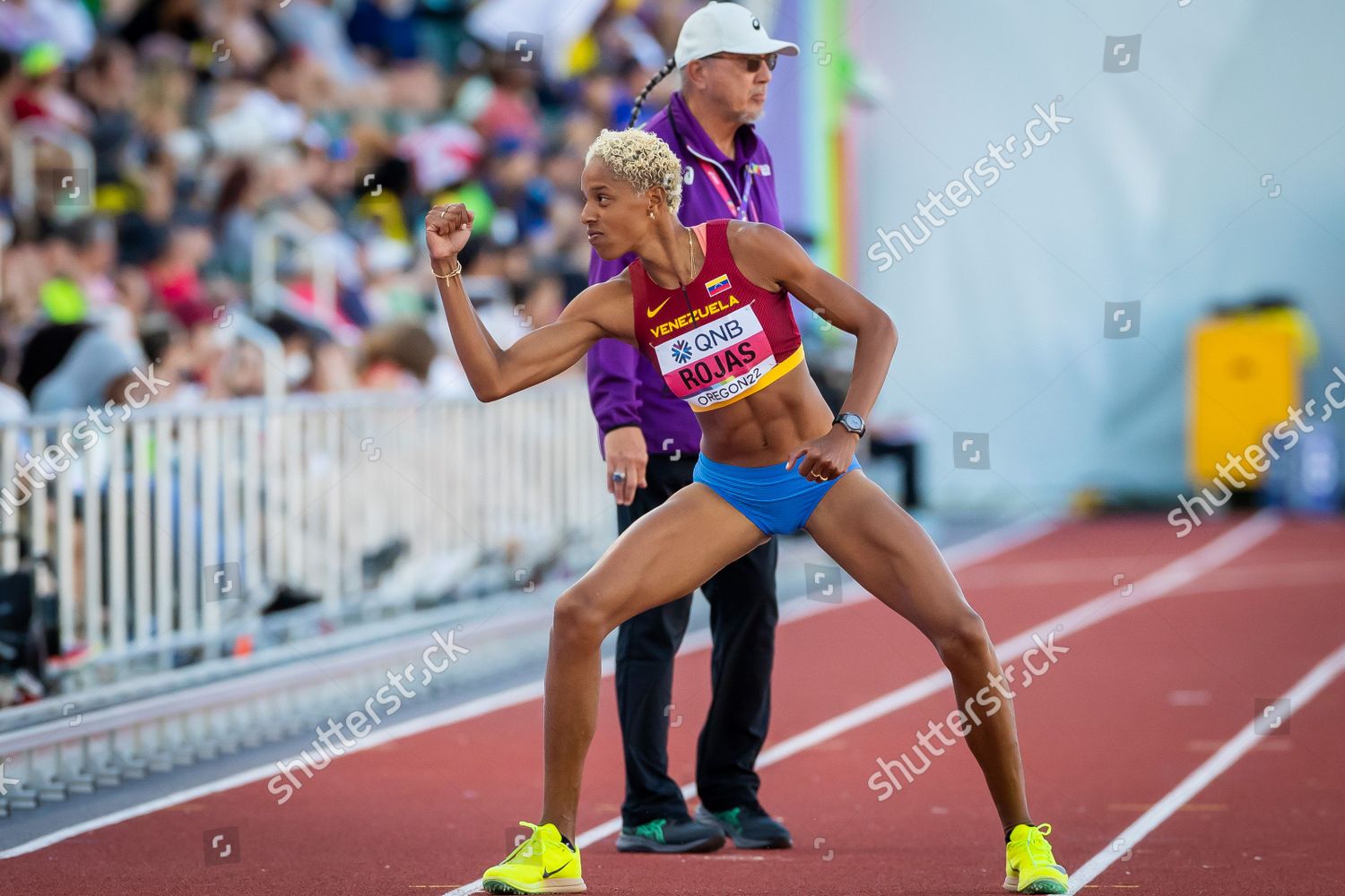 Womens Triple Jump Final Venezuelas Yulimar Editorial Stock Photo ...