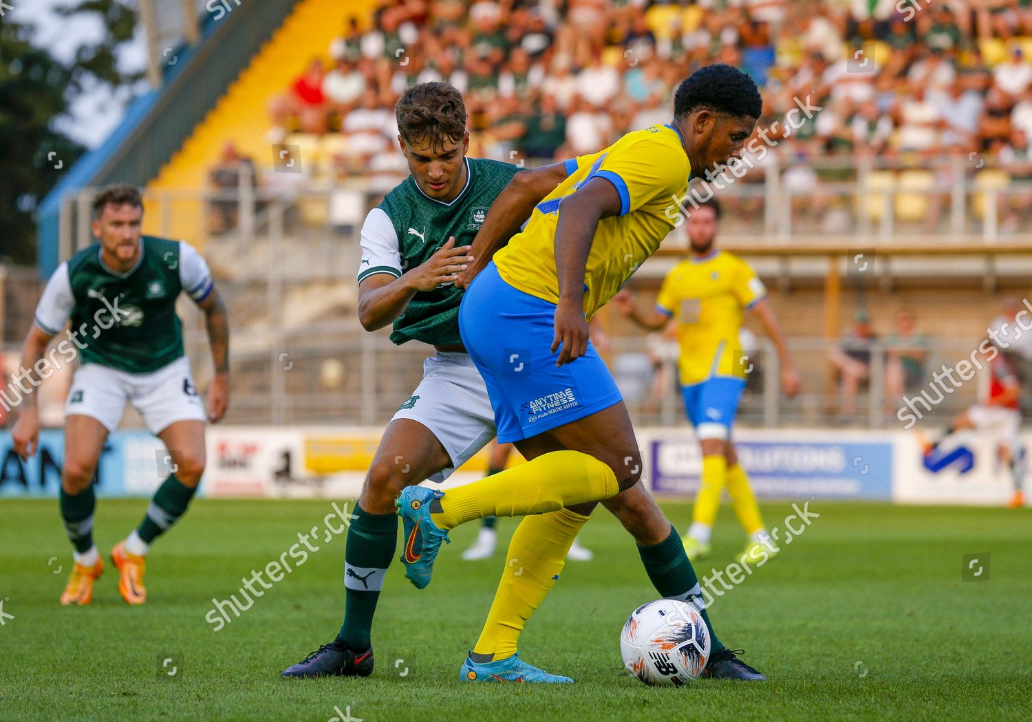 Corie Andrews Torquay United Battles Ball Editorial Stock Photo - Stock ...