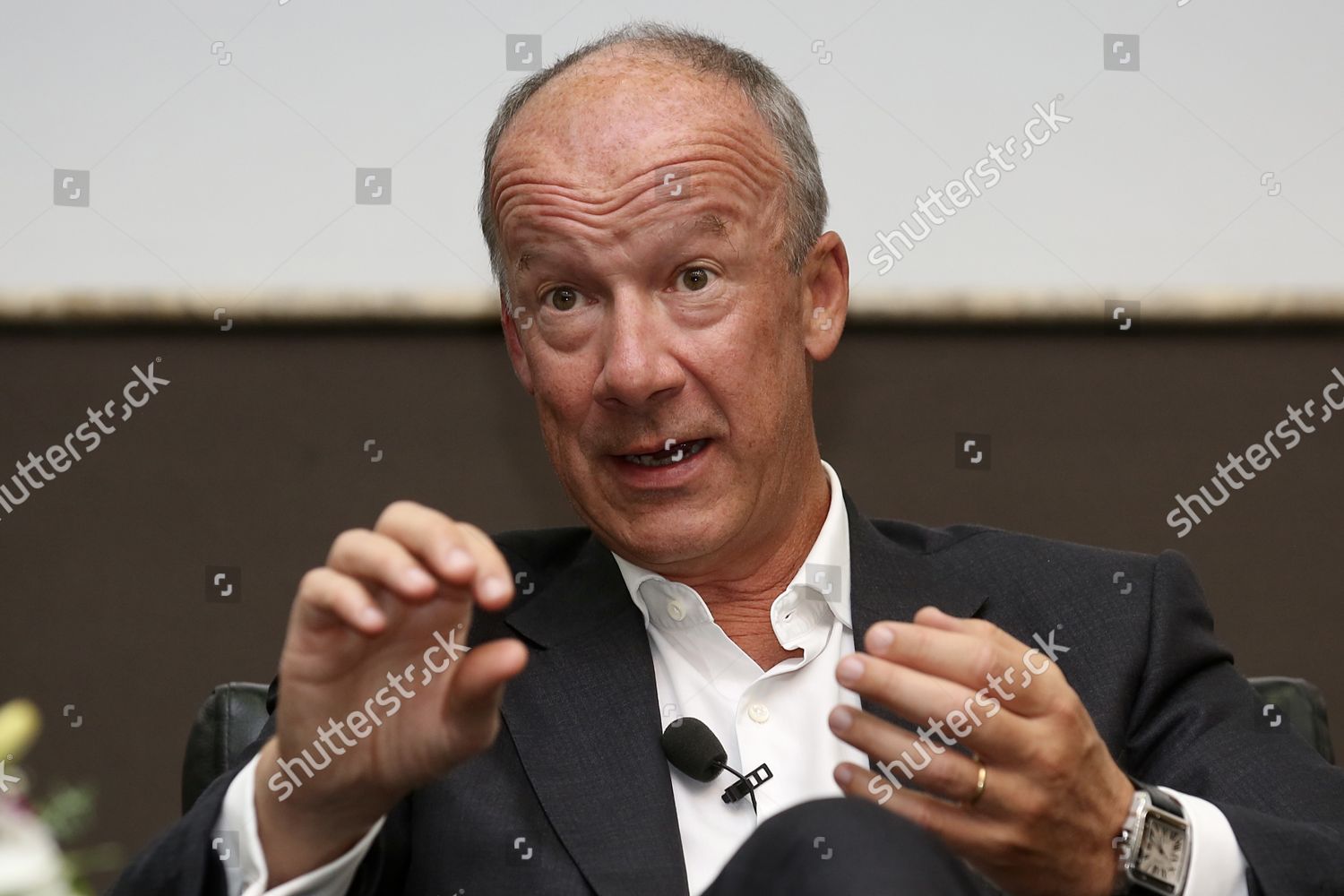 Wipro Ceo Thierry Delaporte Speaks During Editorial Stock Photo - Stock ...