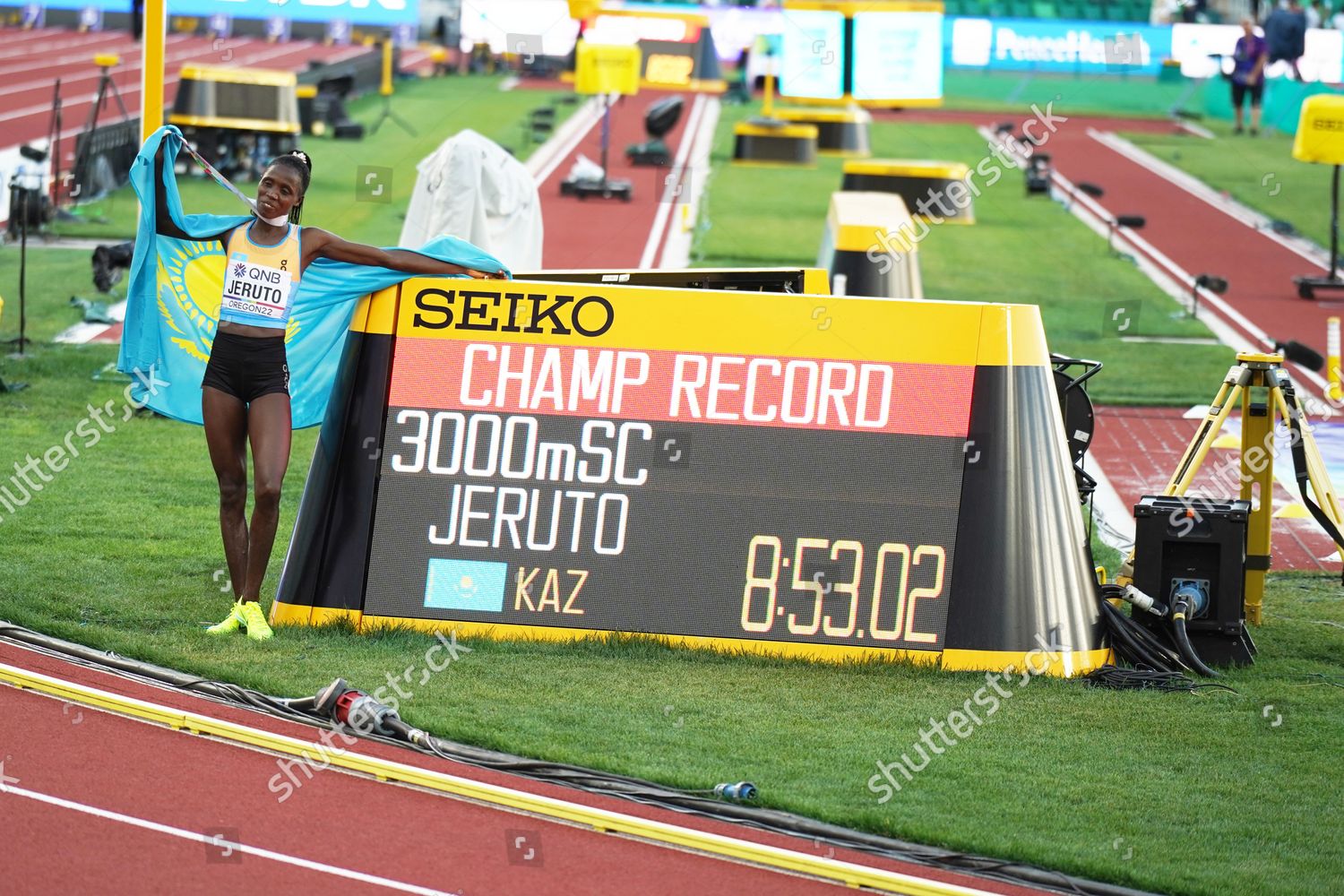 3000m Obstacle Course Womens Final Norah Editorial Stock Photo - Stock ...